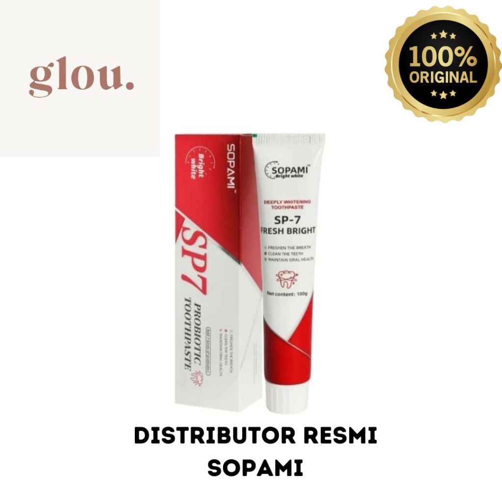 Jual SOPAMI PASTA GIGI SP7 PASTA GIGI SOPAMI SP7 MEMUTIHKAN GIGI NAFAS ...