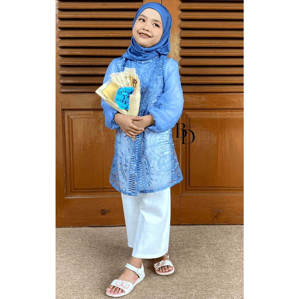 Jual Fiona Outer Brukat Anak Tanggung Perempuan 4-12 Tahun Brokat ...