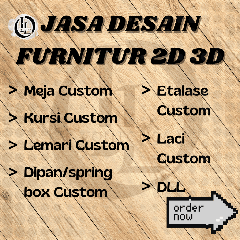 Jual DESAIN FURNITUR CUSTOM 2D 3D (MEJA, KURSI, LEMARI, LACI DLL ...