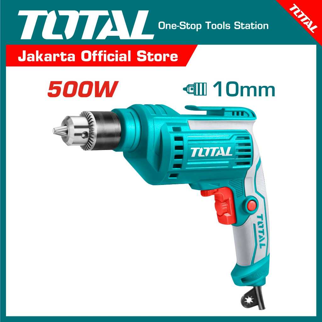 Jual TOTAL Electric drill TD2051026 - Bor Listrik 500W | Shopee Indonesia