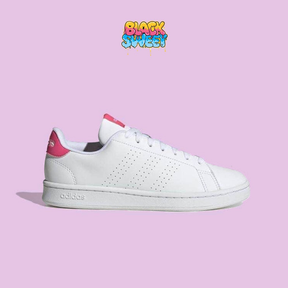 Jual SEPATU SNEAKERS WANITA ADIDAS ADVANTAGE WHITE PINK (IF5406 ...