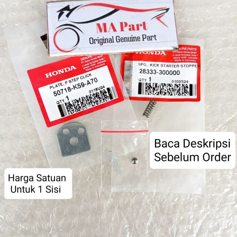 Jual BESI PLAT PER PELOR FOOTSTEP FOOT STEP PIJAKAN KAKI SCOOPY 2021 ...