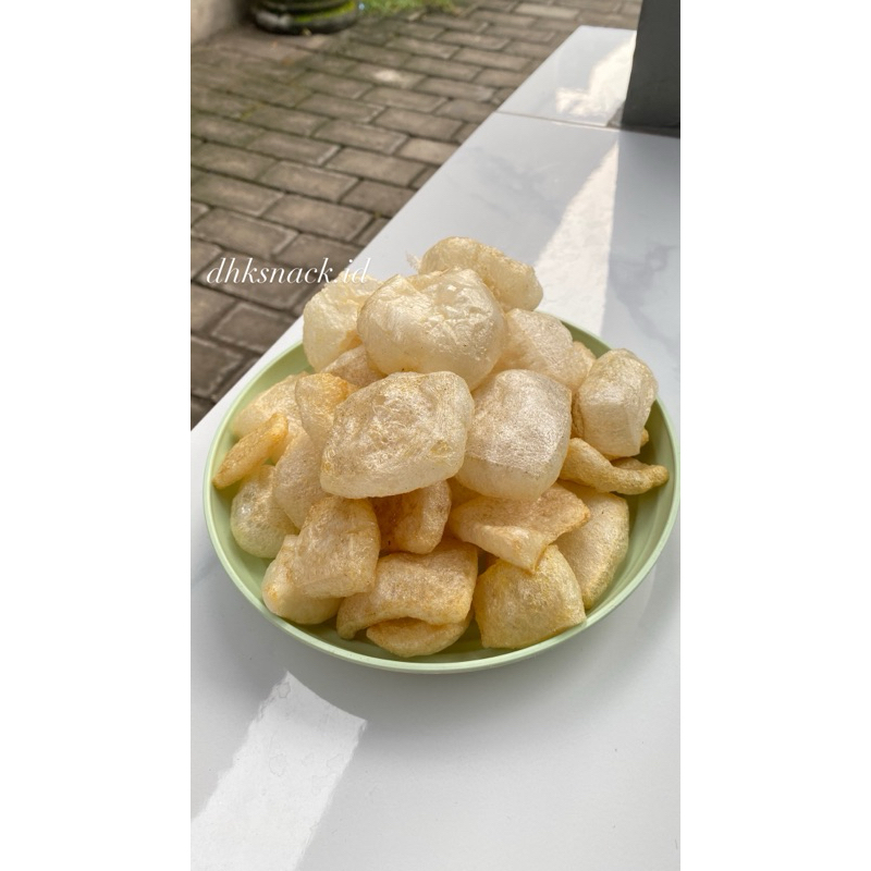 Jual Kerupuk Kulit Sapi / Dorodok / Kerupuk Rambak Kulit Sapi 250gram ...