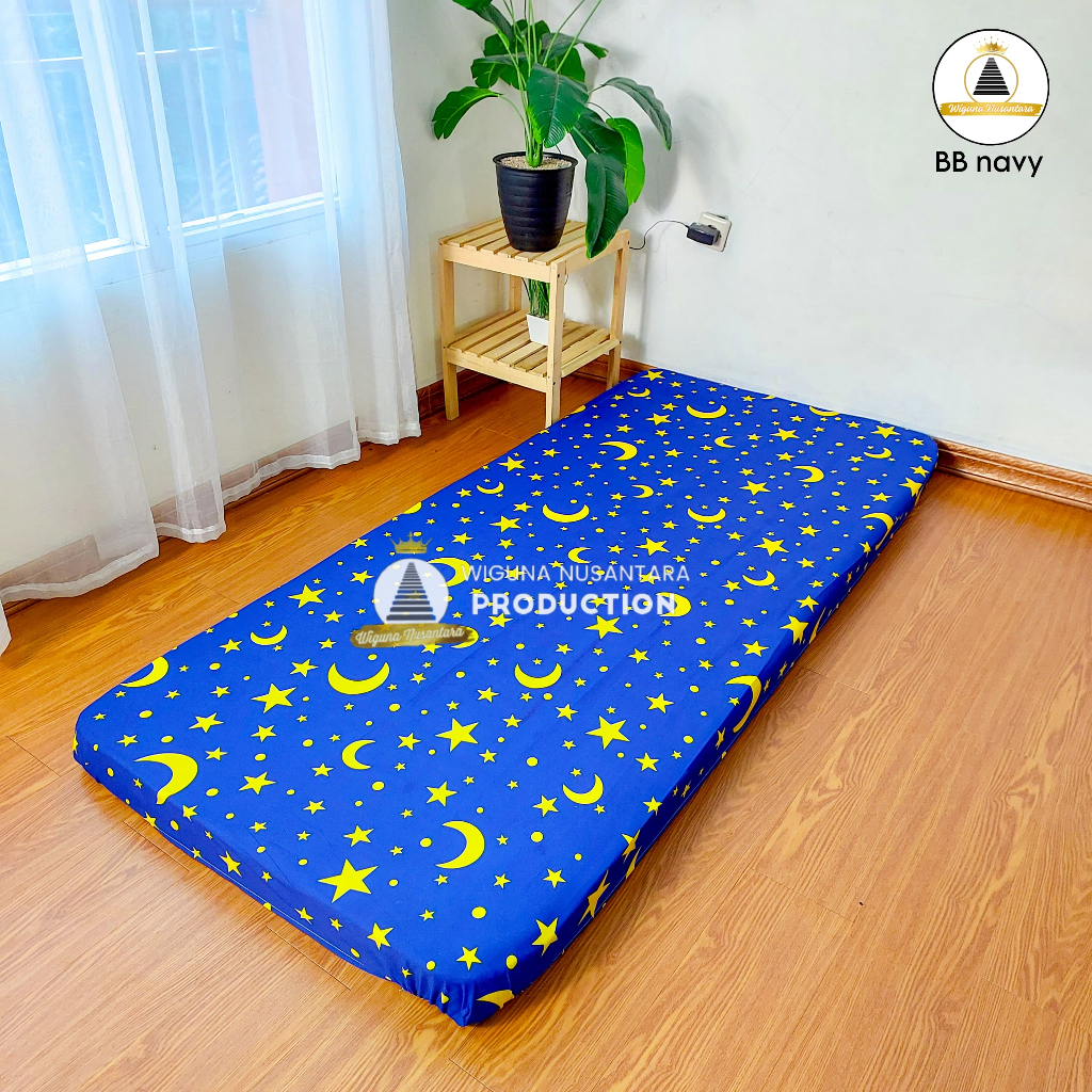 Jual Sprei Kasur Busa Gaya Ukuran 90 x 190 x 10 Cm Kain Halus Dan Tebal ...