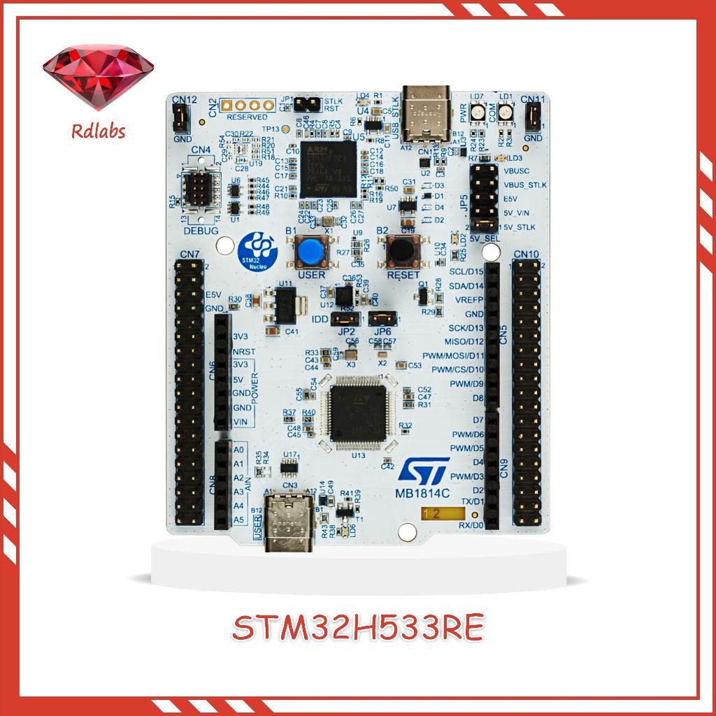 Jual STM32 Nucleo-64 STM32H533RE Development Board Microcontroller | Shopee Indonesia