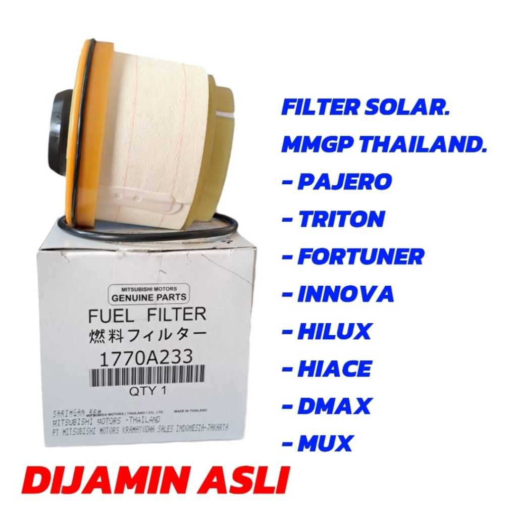 Jual Fuel Filter Solar 1770A233 Mitsubishi Pajero Sport L200 Strada ...