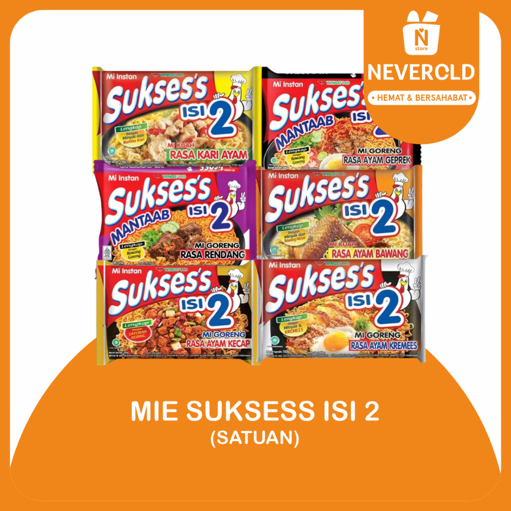 Jual MIE SUKSES ISI 2 ALL VARIANT (SATUAN) | Shopee Indonesia