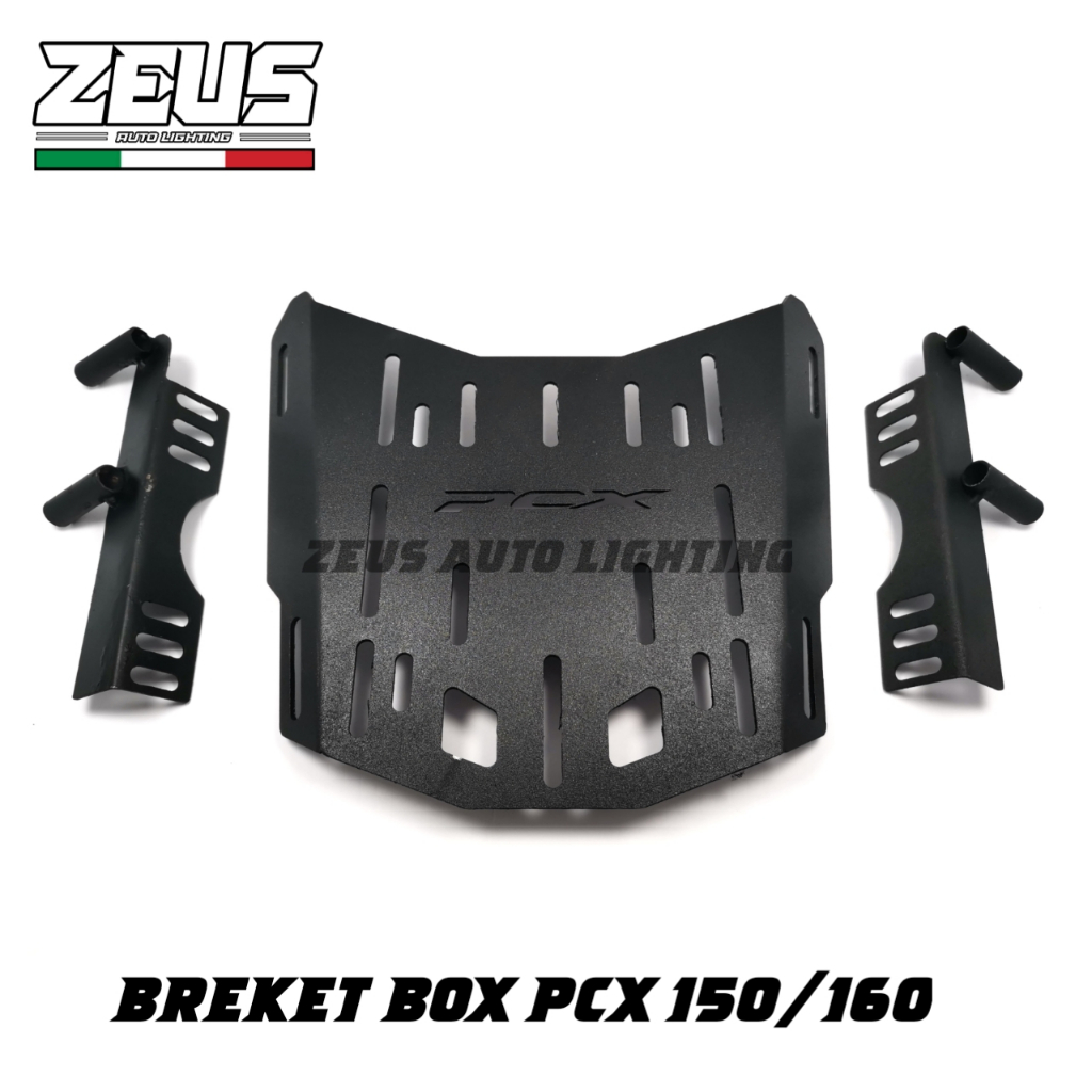 Jual PROMO-Breket Box Hitam Pcx160 Bracket Box Pcx New Behel Box Pcx ...