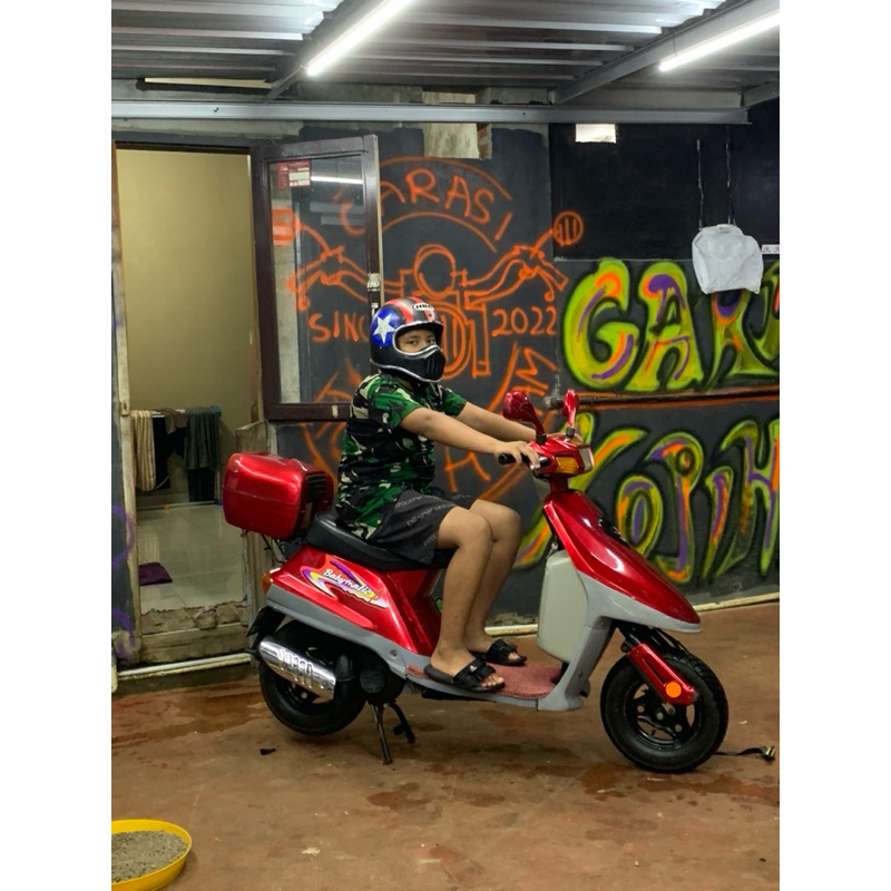 Jual qingqi baby matic motor matic 2tak 50cc | Shopee Indonesia