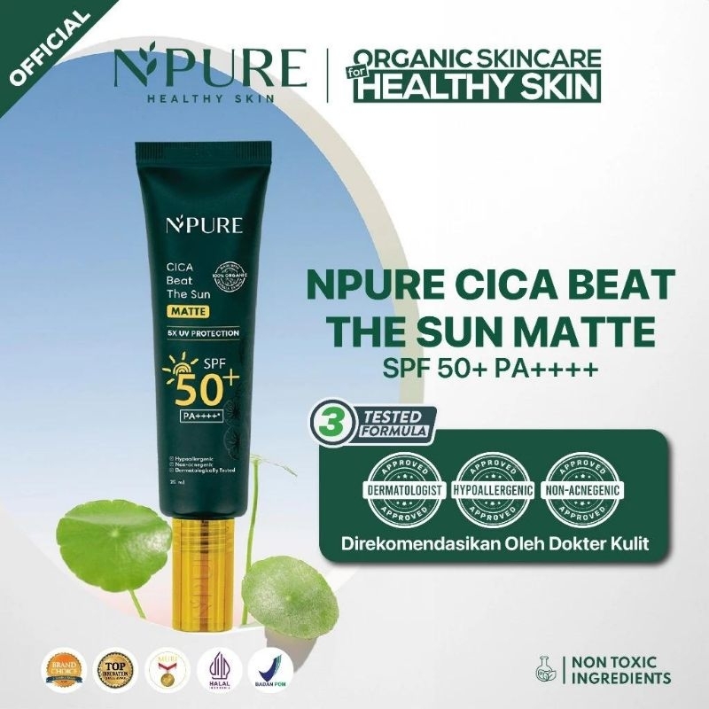 Jual N'PURE NPURE npure - N'PURE NPURE npure Cica Beat The Sun Matte ...