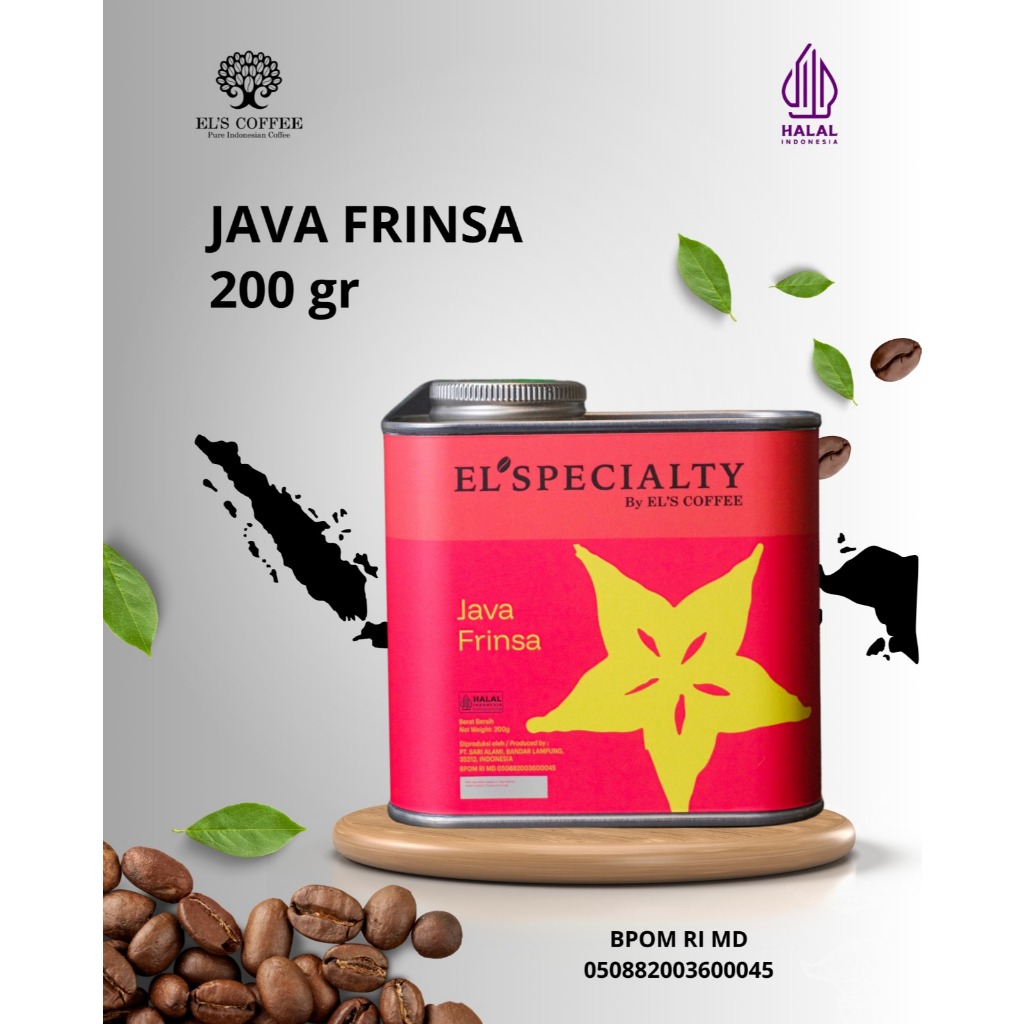 Jual EL'SPECIALTY COFFEE JAVA FRINSA BY EL'S COFFEE | Shopee Indonesia