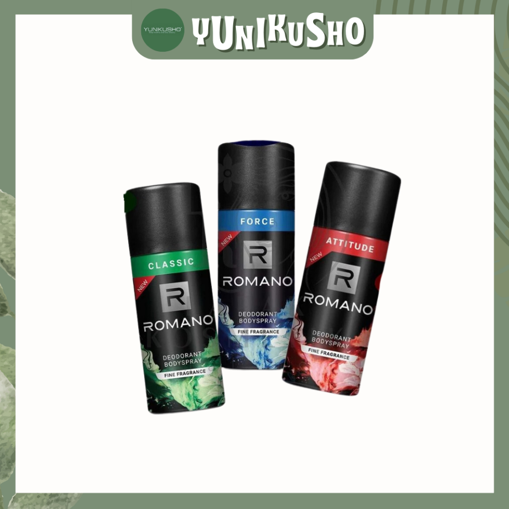 Jual ROMANO Roll On Deodorant (50 ml) Fresh and Dry Anti Odour Classic ...