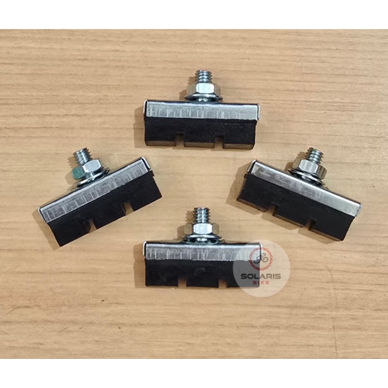 Jual Kampas Karet Rem U-Brake Sepeda BMX Mini CTB MTB Jengki 26 inch ...