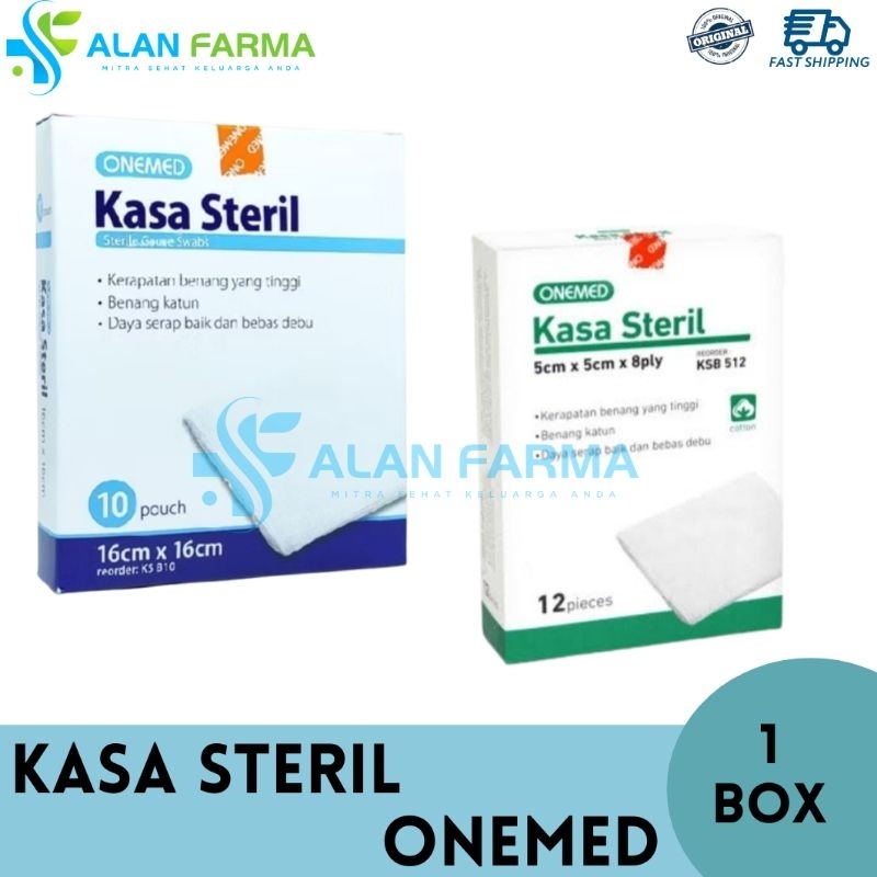 Jual Kasa Steril Onemed | Kassa Steril | Shopee Indonesia
