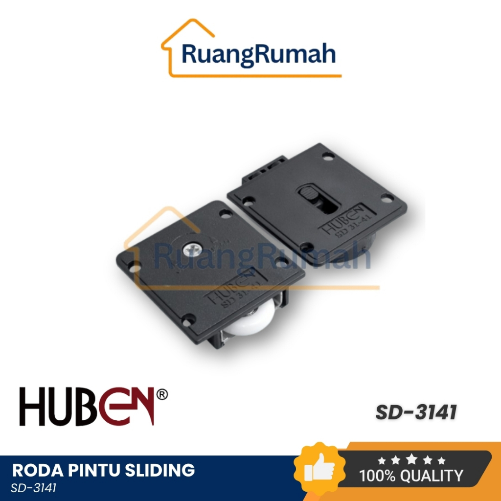 Jual HUBEN SD-3141 Roda Pintu Lemari Sliding Roda Pintu Lemari Geser ...