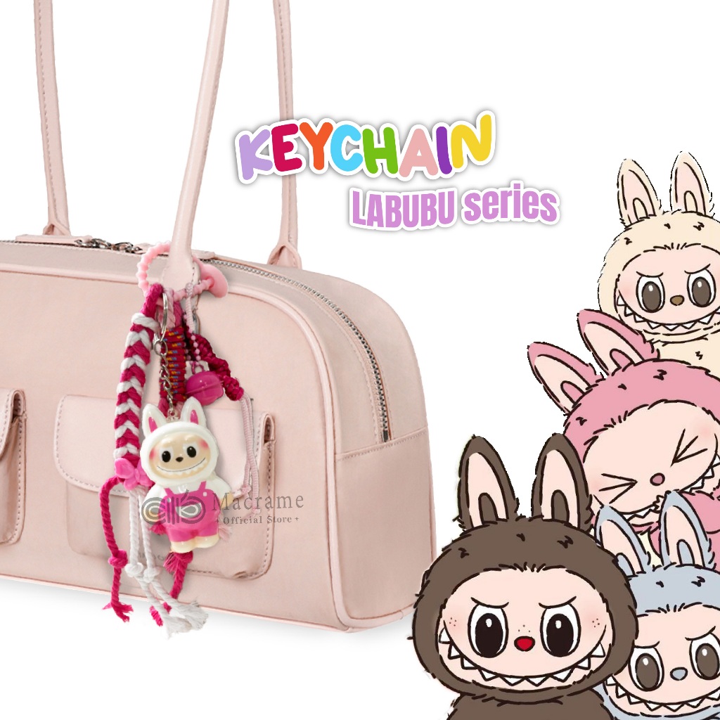 Jual LABUBU POP MART KEYCHAIN | LABUBU Casual Series Aksesoris | ganci ...