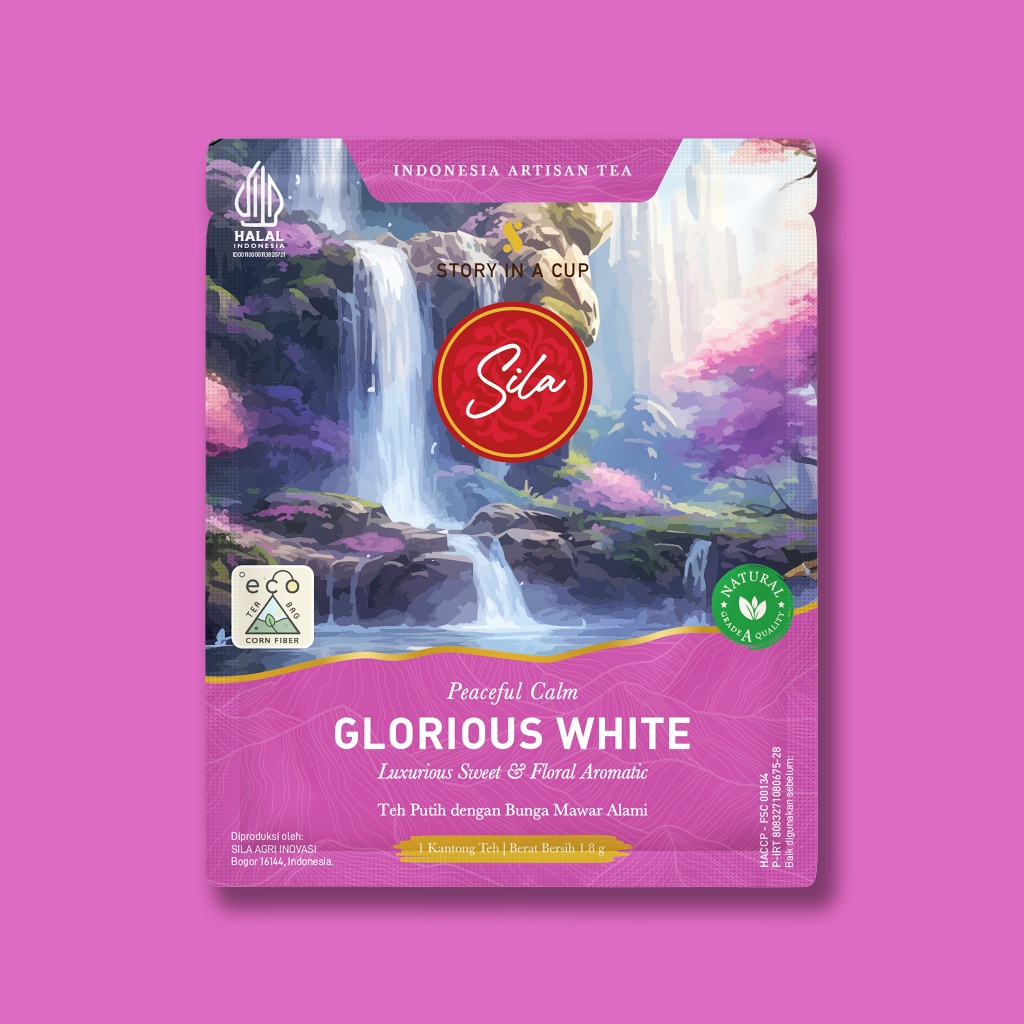 Jual Sila Artisan Tea | Glorious White | Sachet 1 Tea Bag | Teh Premium ...