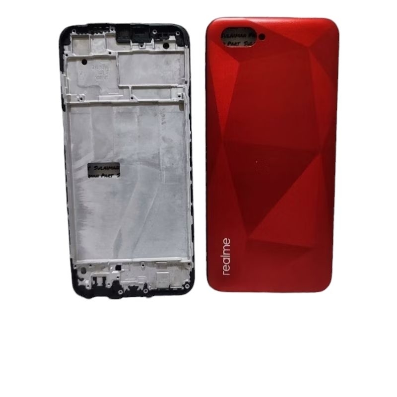 Jual Back Casing Housing Kesing Full Set REALME C2 RMX1945 RMX1941 | BackDoor Tutup Belakang ...