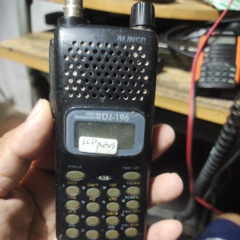 Jual HT ALINCO VHF FM TRANSCEIVER DJ-196 / DJ-195 HT ALINCO BAHAN ...