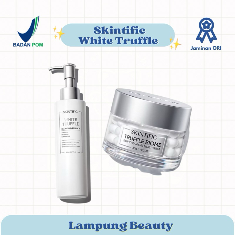 Jual SKINTIFIC Magic Truffle Duo Biome Skincare With Skin Reborn Cream ...