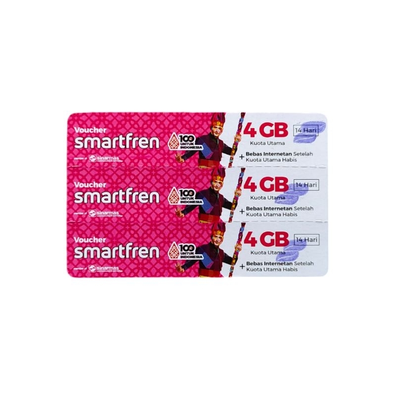 Jual Voucher Smartfren 4GB 14 Hari | Shopee Indonesia