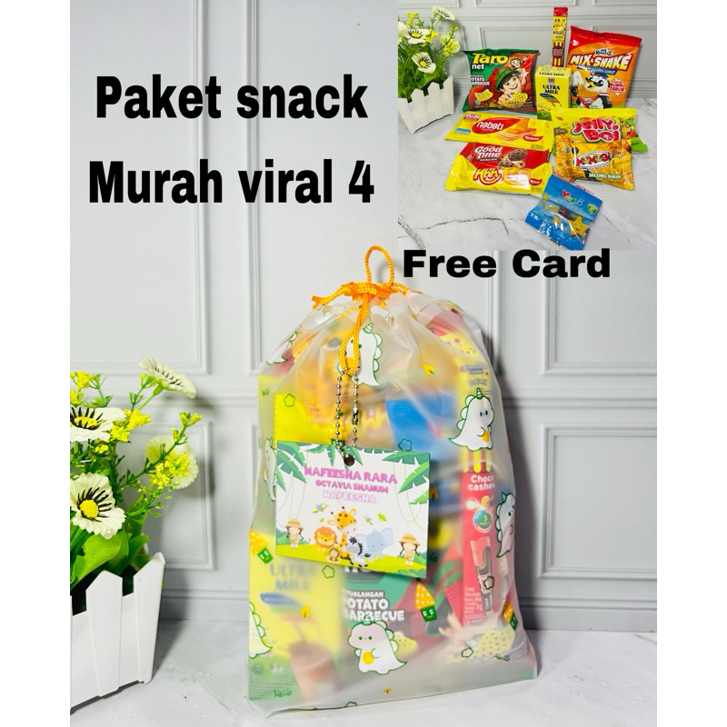 Jual Paket snack ulang tahun anak / souvenir ulang tahun / goodiebag ...