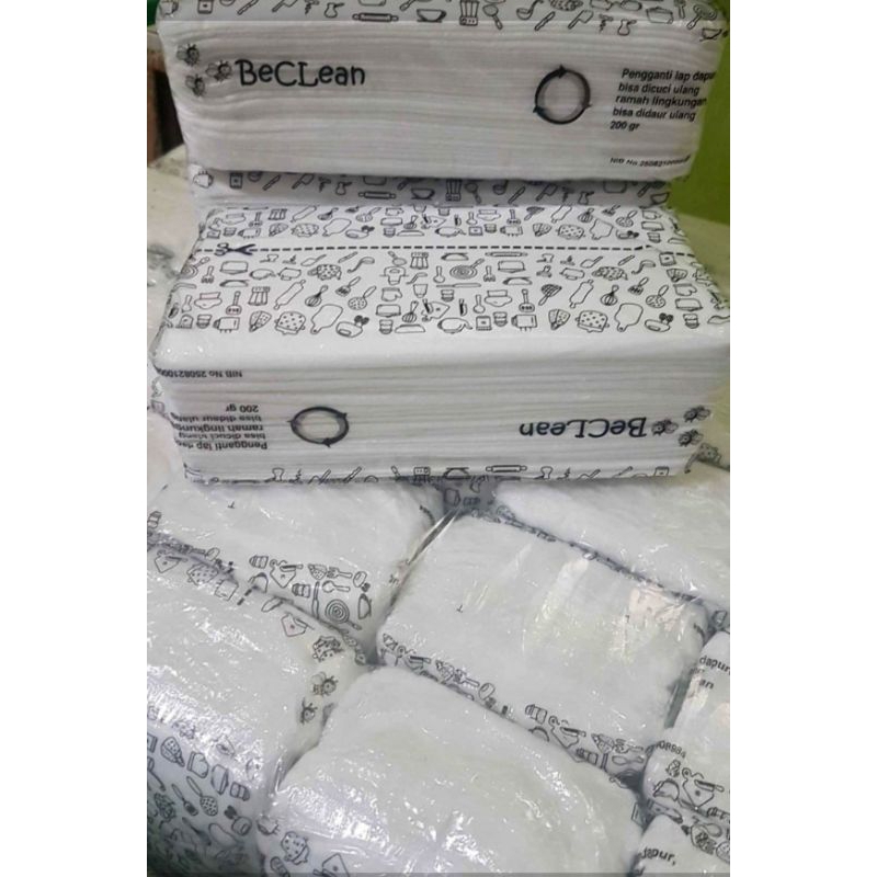 Jual Tisu dapur serbaguna 200gram(be clean lipat) | Shopee Indonesia