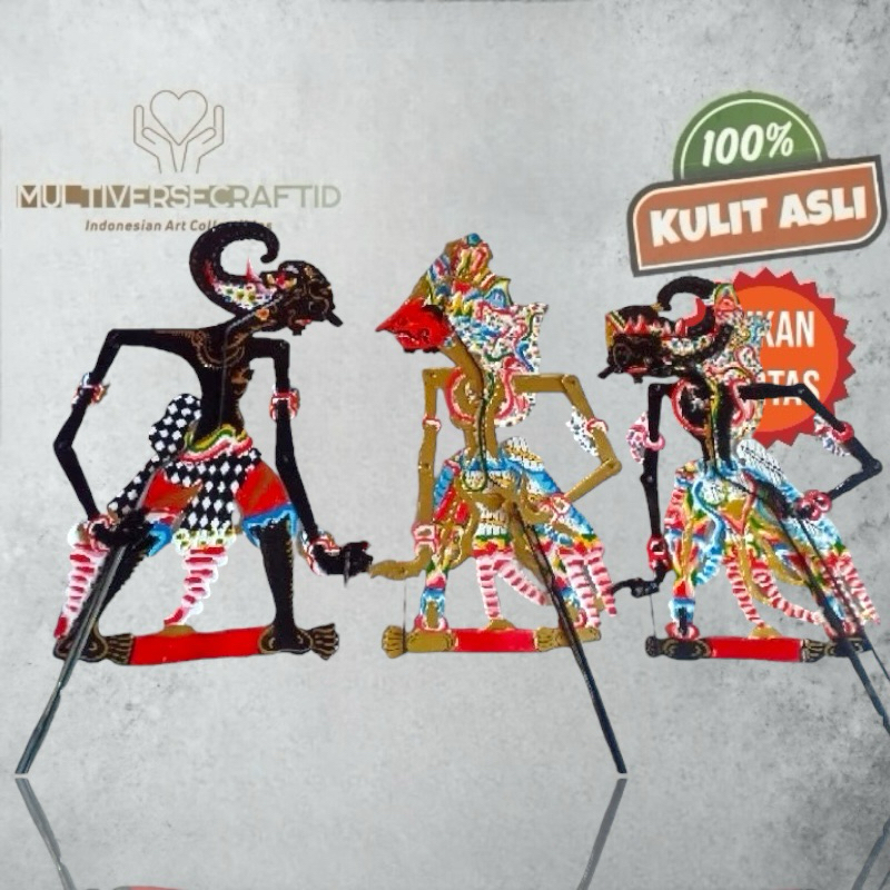 Jual Wayang PAKET 3 WAYANG UKURAN PENTAS BIMO BOLODEWO GATUTKACA ...