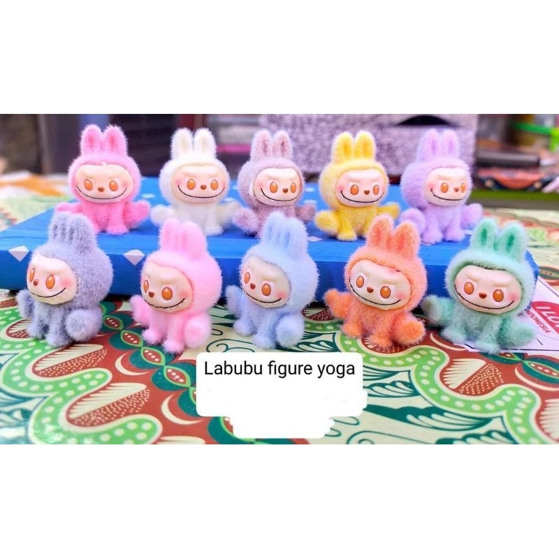 Jual 10PCS LABUBU FIGURE YOGA | LABUBU BULU | LABUBU LUCU | Shopee ...