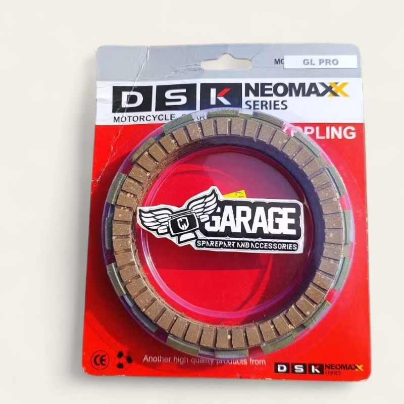 Jual Kampas Kopling Honda GL Pro Plat Kopling Set GL Pro Neotech GL Max ...