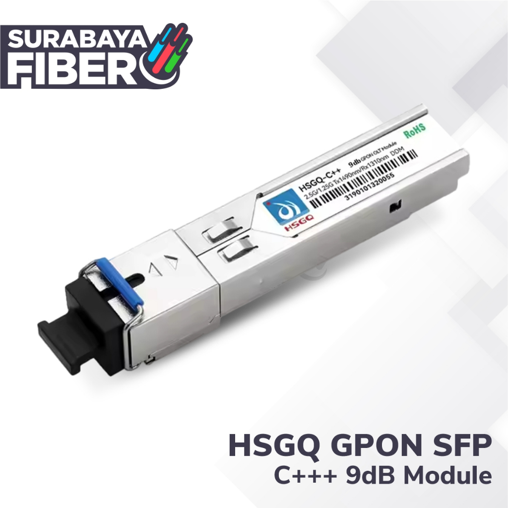 Jual SFP GPON C++ 9dB HSGQ 2.5G/1.25G 20KM - Modul SFP Gigabit OLT HSGQ ...