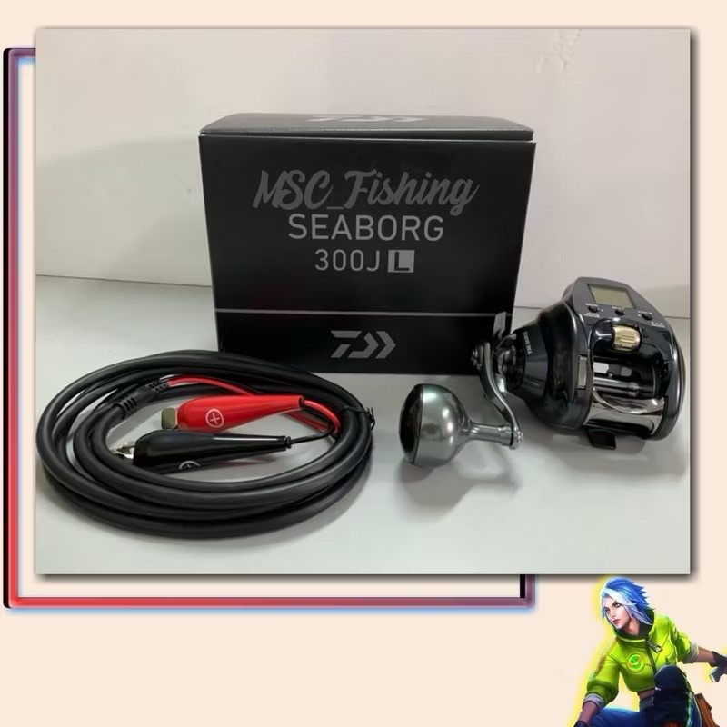 Jual reel electric daiwa Leobritz /Seaborg 300J || 300JL New Model ...