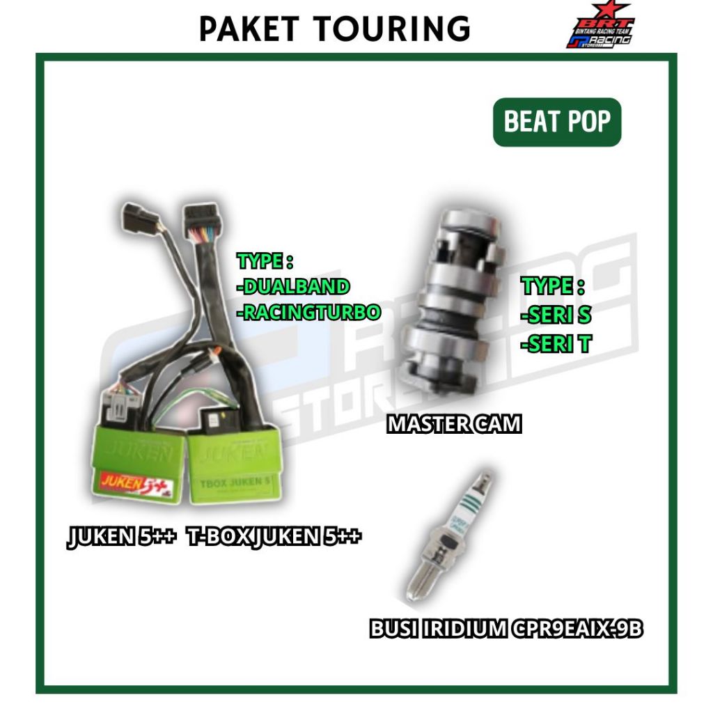 Jual BRT Paket Touring 1 Beat Pop - ECU Juken 5+Tbox - Master Cam ...