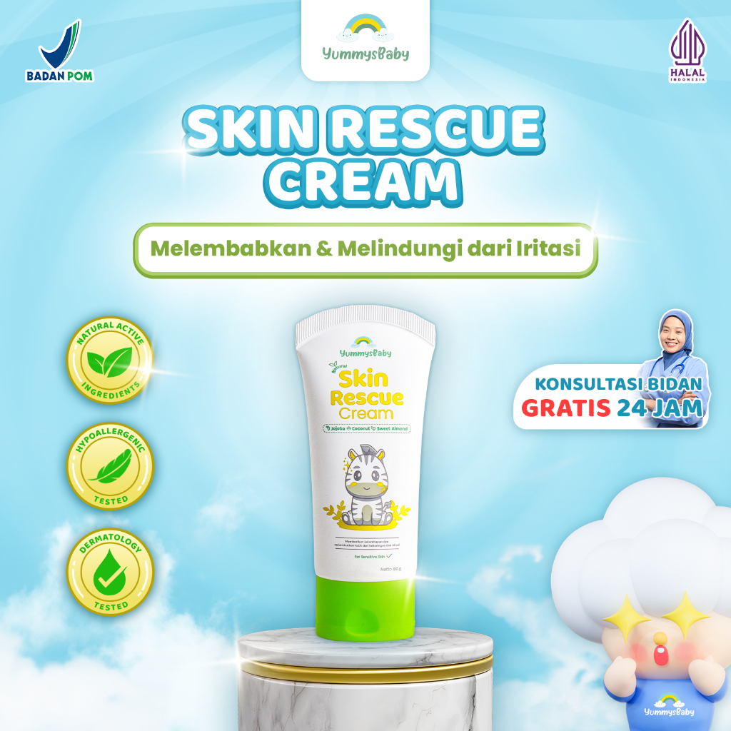 Jual YummysBaby Skin Rescue Cream | Membantu Melembabkan dan ...