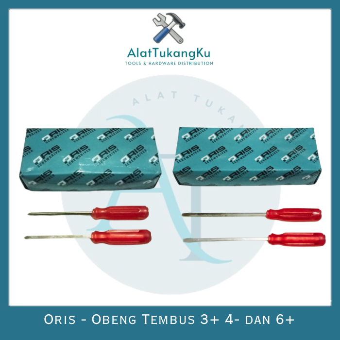 Jual Oris Obeng Tembus Tools ukuran 3+ 4- dan 6+ / Obeng Bunga dan Plat ...