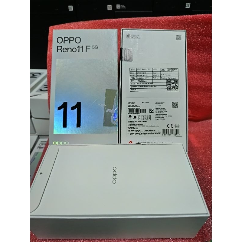 Jual dus box hp Oppo RENO 11 F 5G original copotan | Shopee Indonesia