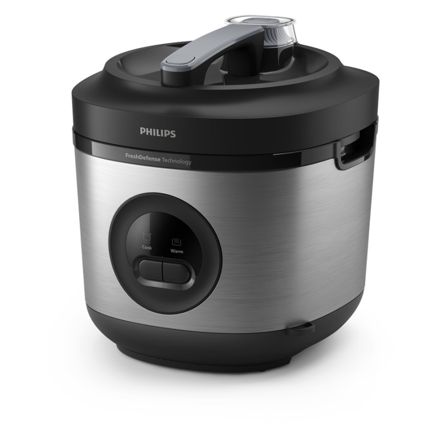 Jual Philips Rice Cooker HD3211/31 Penanak Nasi 1.8 Liter Stainless ...