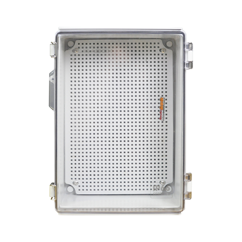 Jual Box Panel Plastik ABS 250x350x150 mm Transparant + Base Plate ...