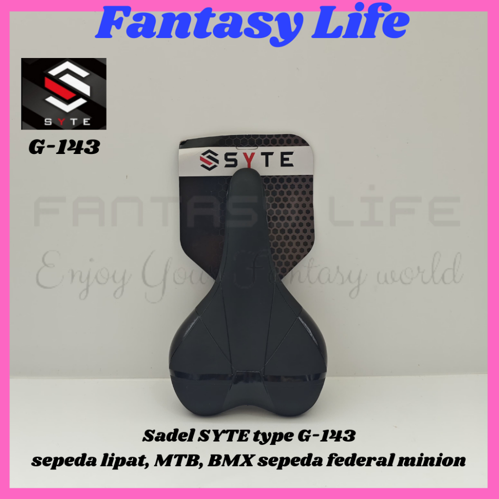 Jual Fantasy Sadel jok sepeda merk SYTE G-143 model jaring untuk sepeda ...