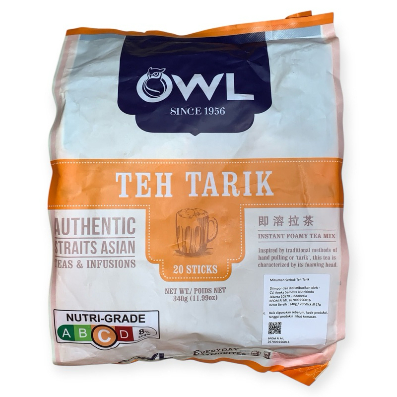 Jual OWL - TEH TARIK (340g Isi 20pcs) | Shopee Indonesia
