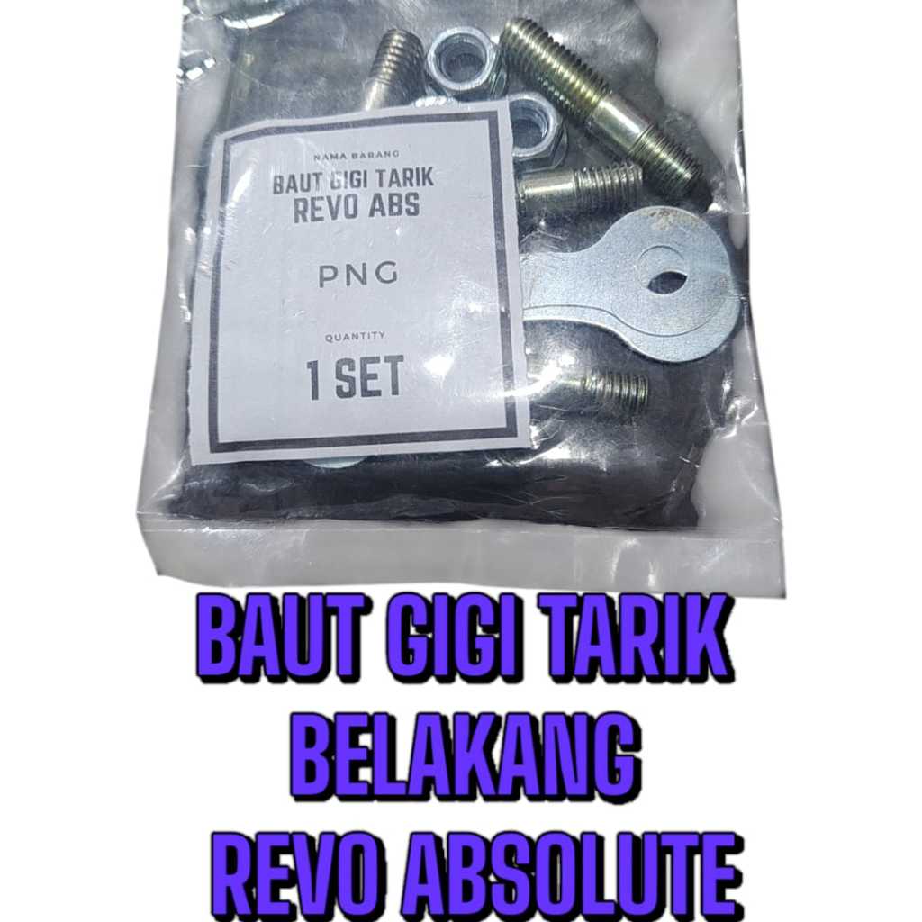 Jual BAUT GEAR GIR BELAKANG SET REVO ABSOLUTE ( BAUT TANAM) | Shopee ...
