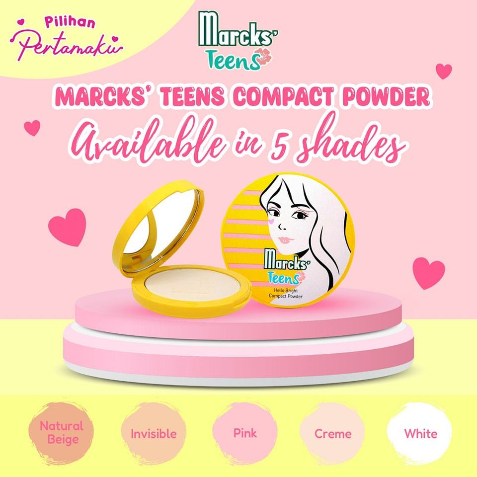 Jual Marcks Teens Compact Powder - 12gr | Shopee Indonesia