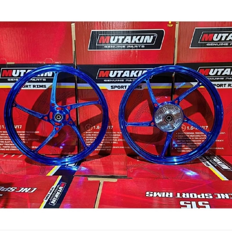 Jual Velg mutakin kzr oz 515 double disc cnc mx king,vixion,r15 ...