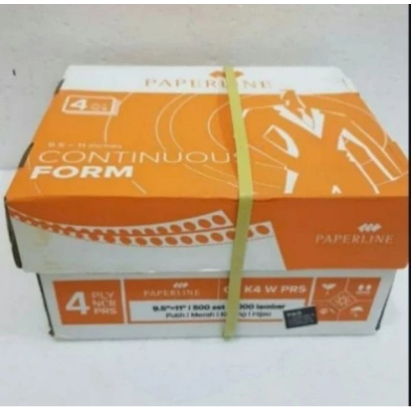 Jual Paperline Continous Form Kertas Komputer K4 W PRS (bagi 2) uk 9,5 ...