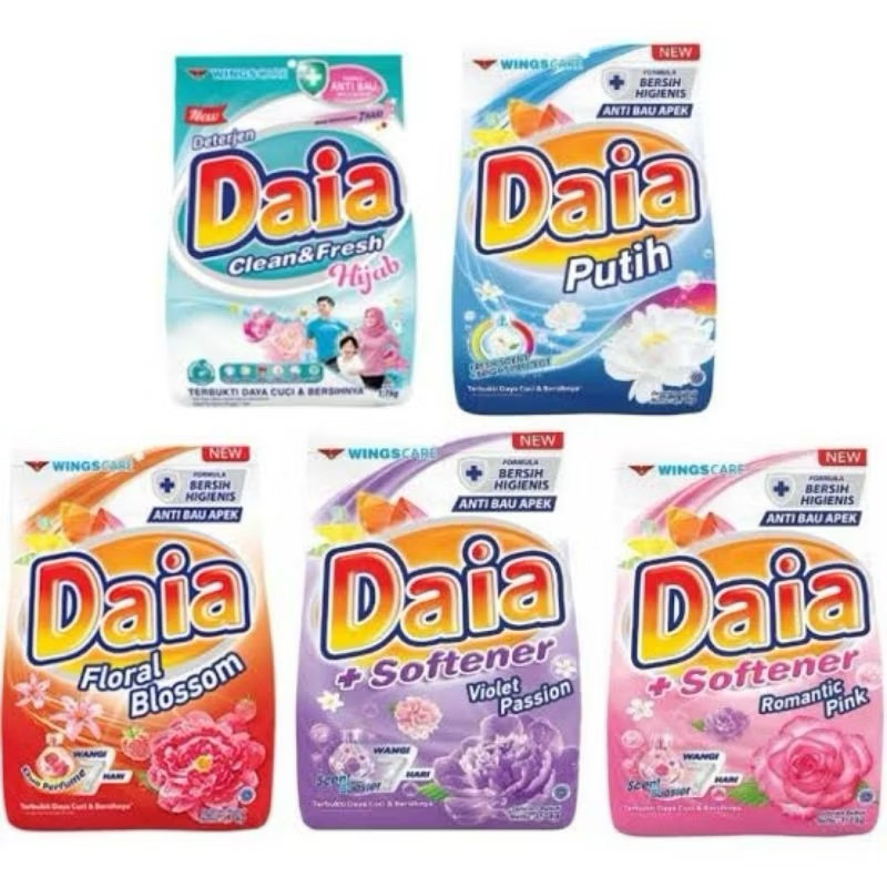 Jual Daia Detergent Bubuk 1,5kg | Shopee Indonesia
