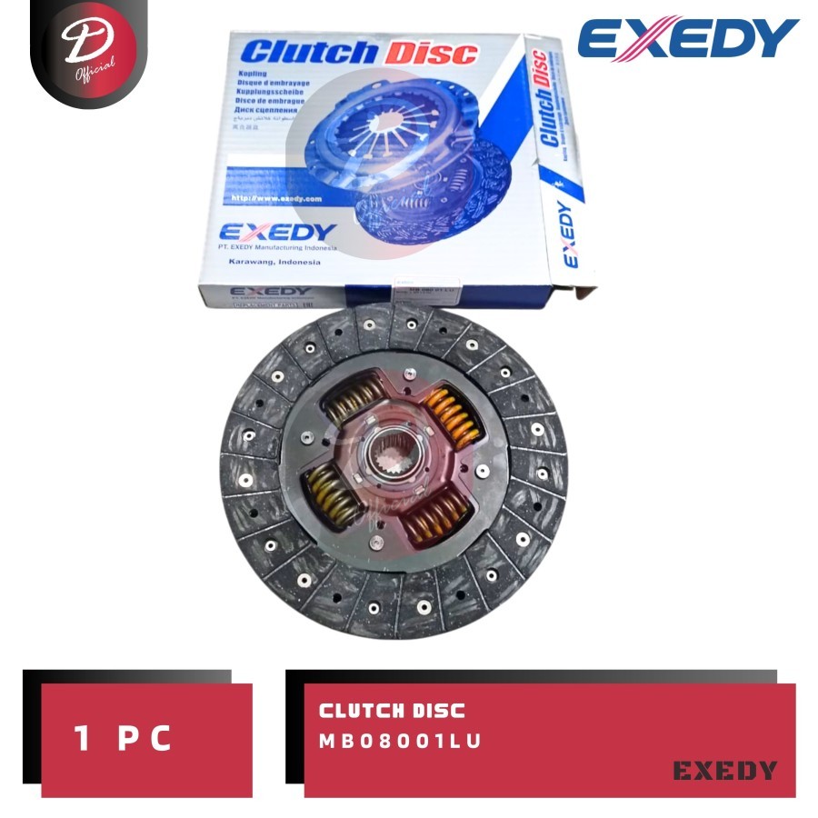 Jual Plat Kopling Kampas Kopling Clutch Disc Exedy Ori MB08001LU Mitsubishi Kuda New Diesel ...