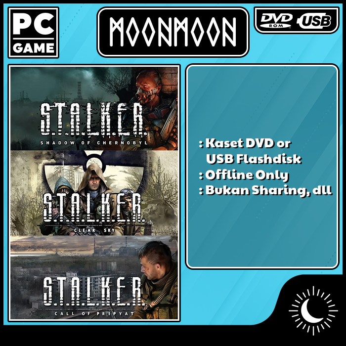 Jual STALKER Trilogy / S.T.A.L.K.E.R. Trilogy (2007 - 2009) Game PC ...