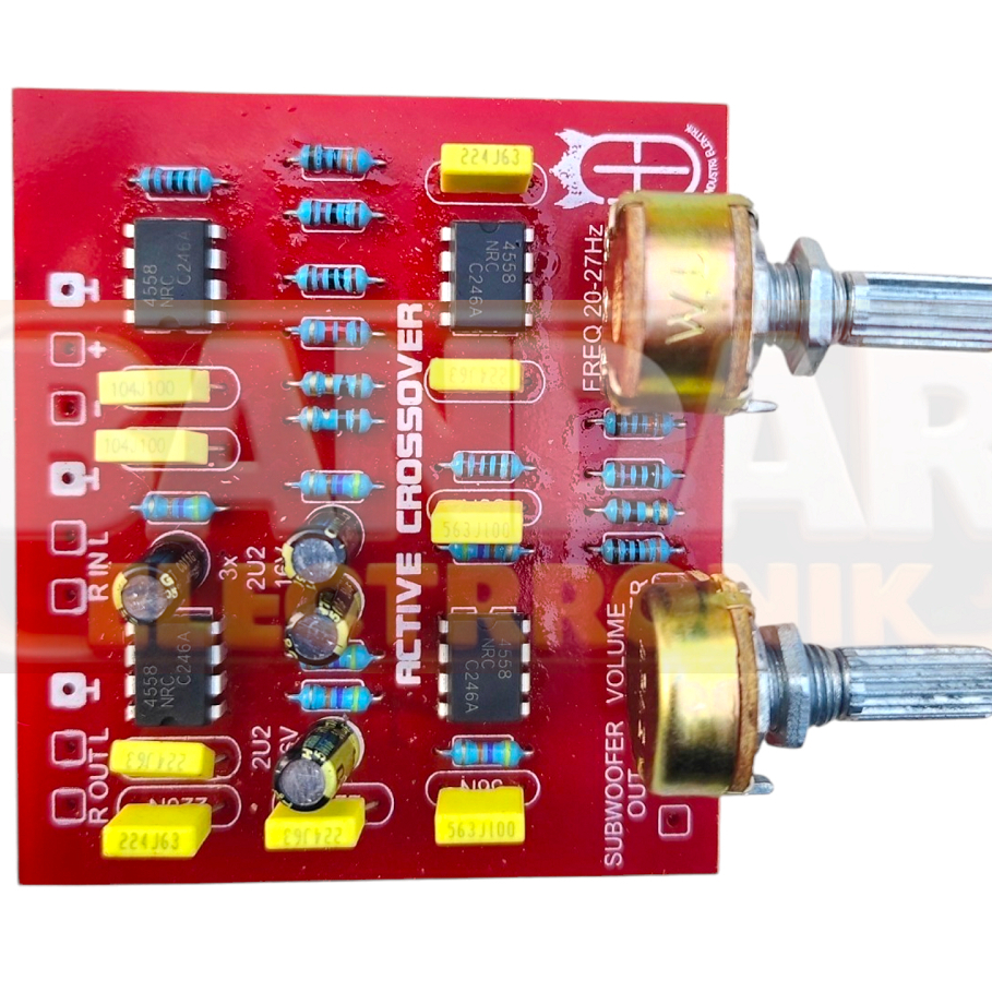 Jual Kit Crossover Aktif Subwofer | Shopee Indonesia