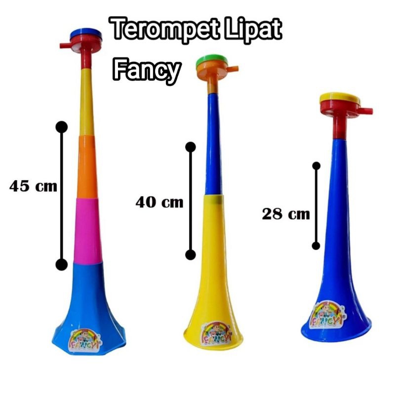 Jual Terompet Mainan Anak Besar Lipat 2 Terompet Besar - Cocok untuk ...