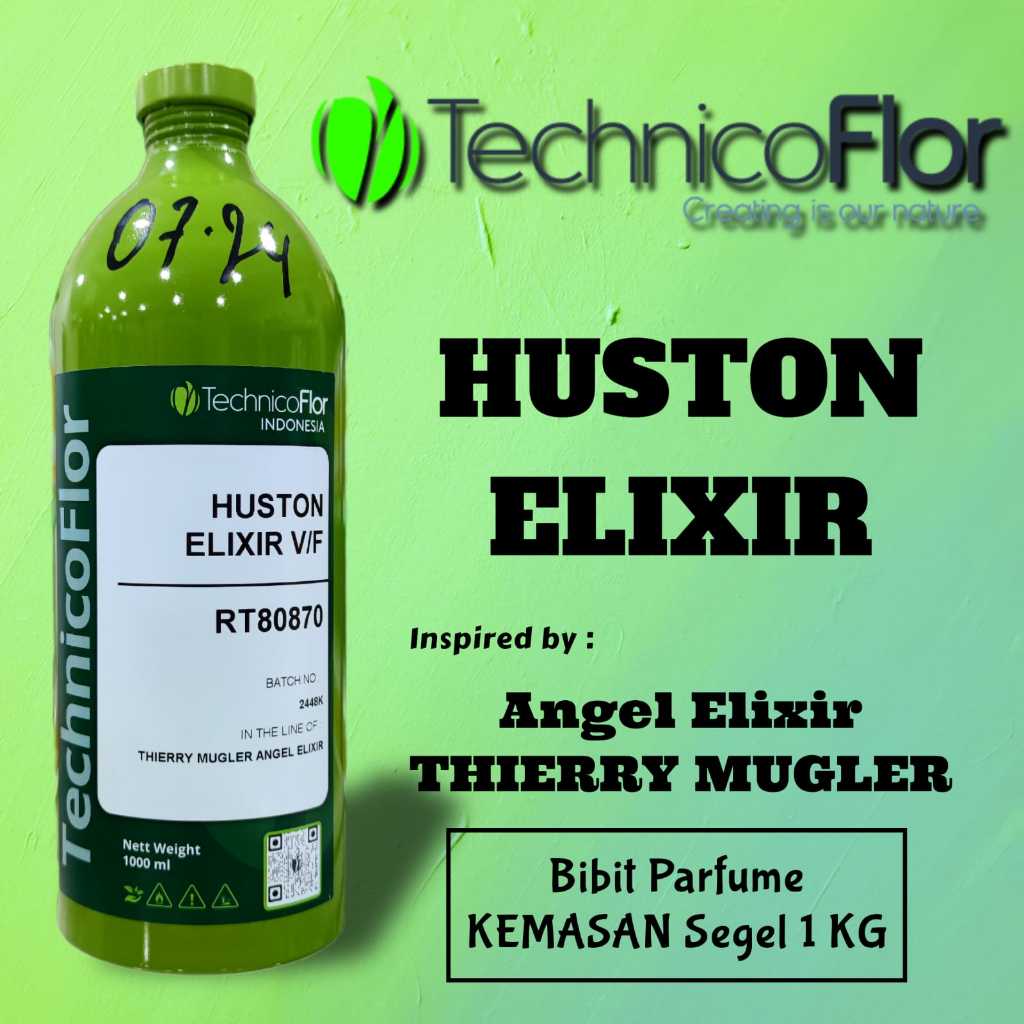 Jual TFI - HUSTON ELIXIR | Bibit parfume murni segel pabrik kemasan 1 KG - Angel Elixir | Shopee ...